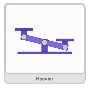 What is Heavier? - Definition, Facts & Example